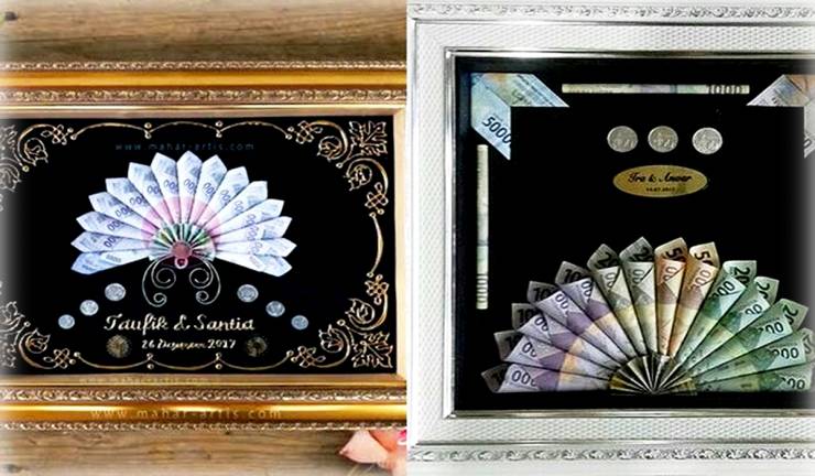 7 Kreasi Mahar pernikahan Uang dengan Bentuk Unik – Plaminan